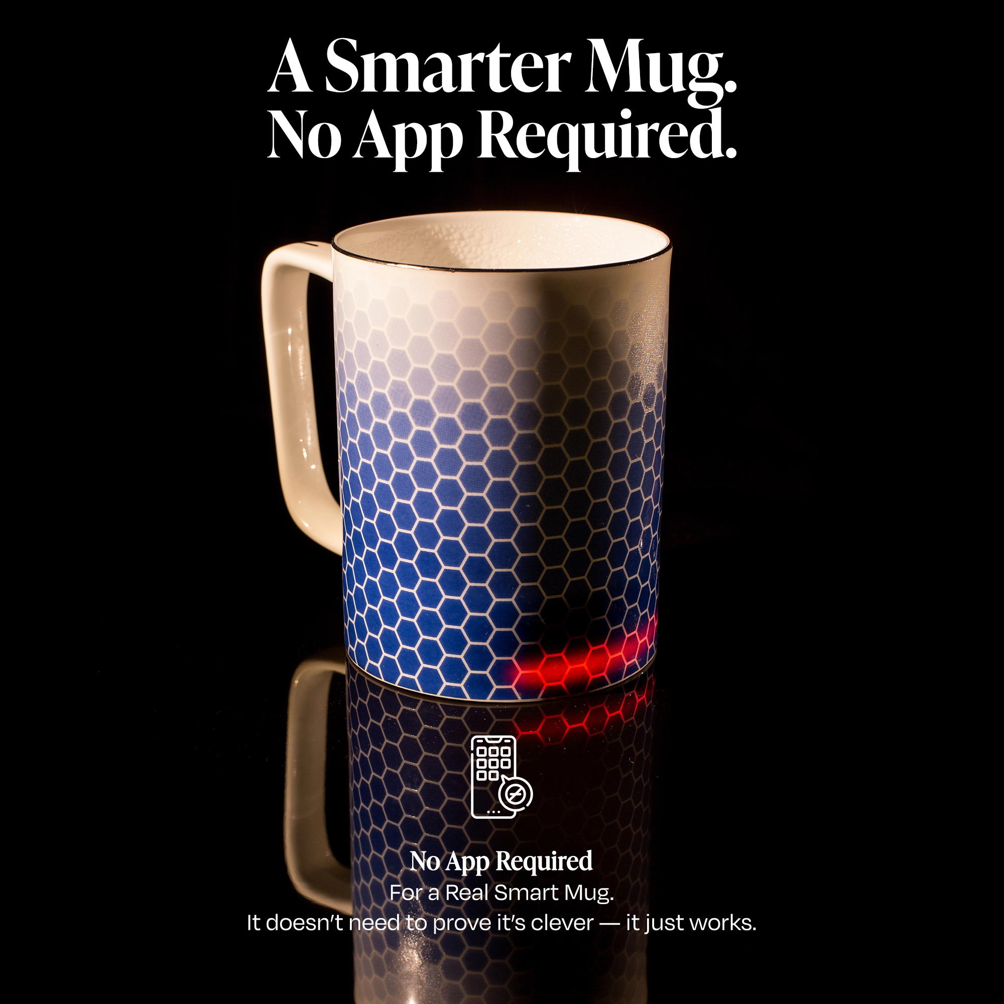 Smart Mug Without App — Self-Heating Smart Mug That Actually Works